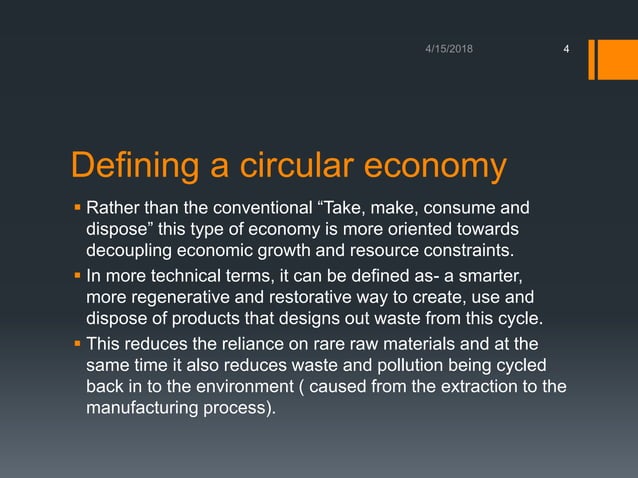 Circular economy | PPT