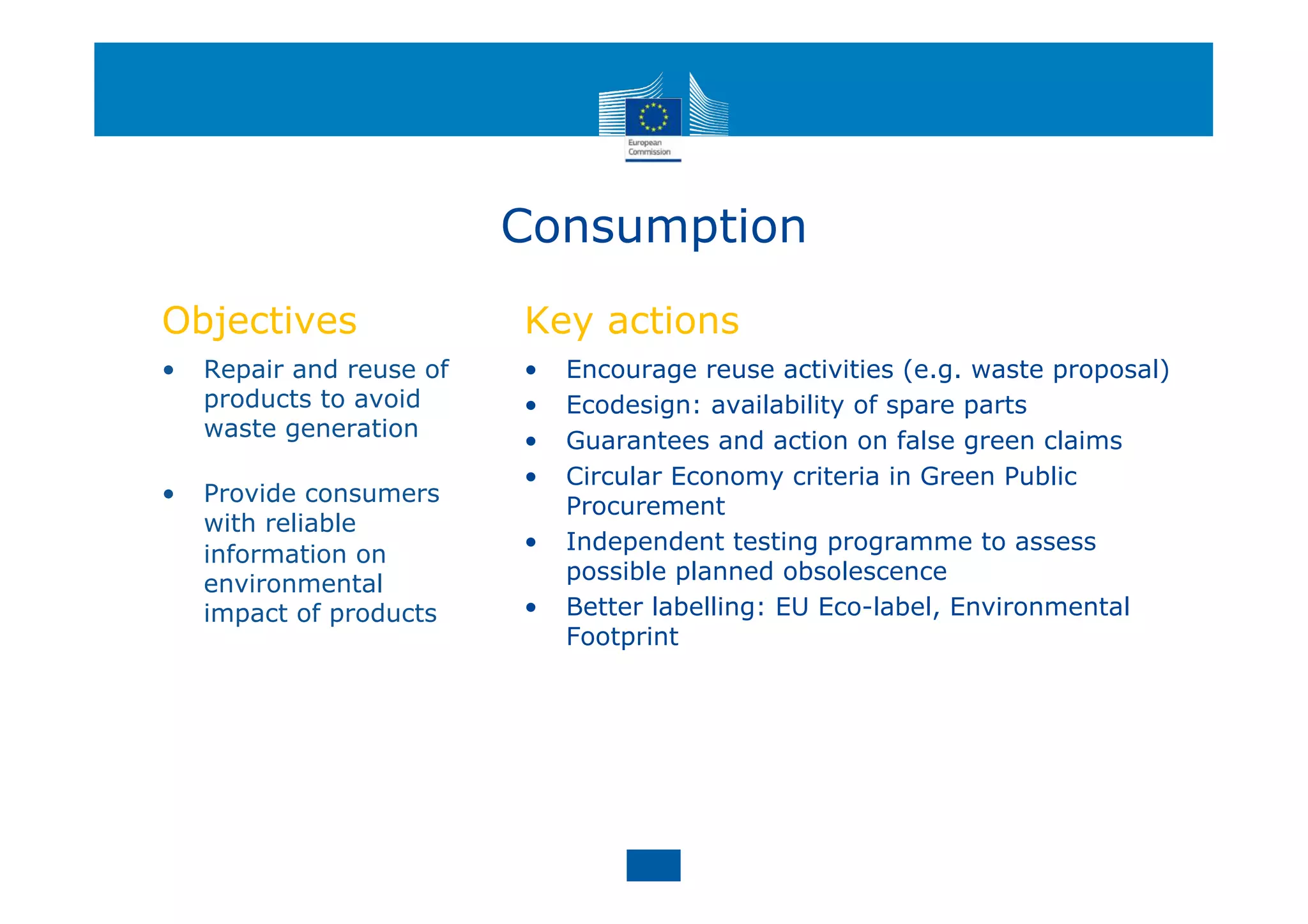 Circular economy - EU Action Plan | PDF