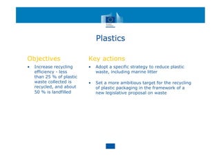 Circular economy - EU Action Plan | PDF