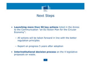 Circular economy - EU Action Plan | PDF