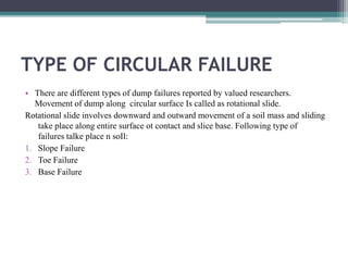 Circular failure | PPTX