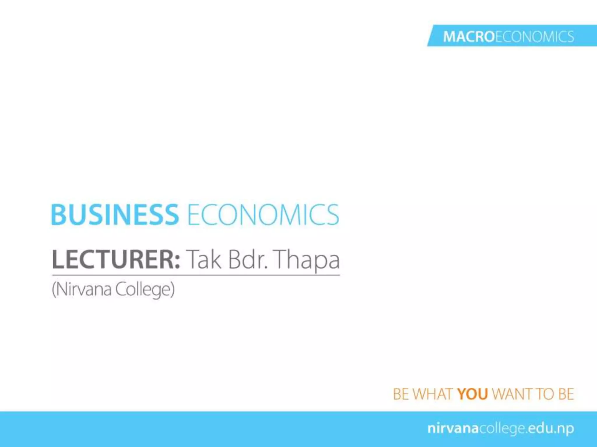 Circular flow of Income -Two sector model | PPTX
