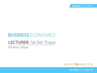 Circular flow of Income -Two sector model | PPTX