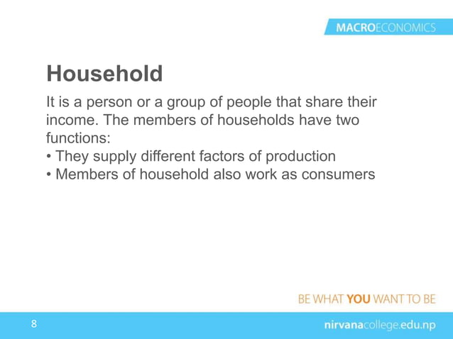 Circular flow of Income -Two sector model | PPTX
