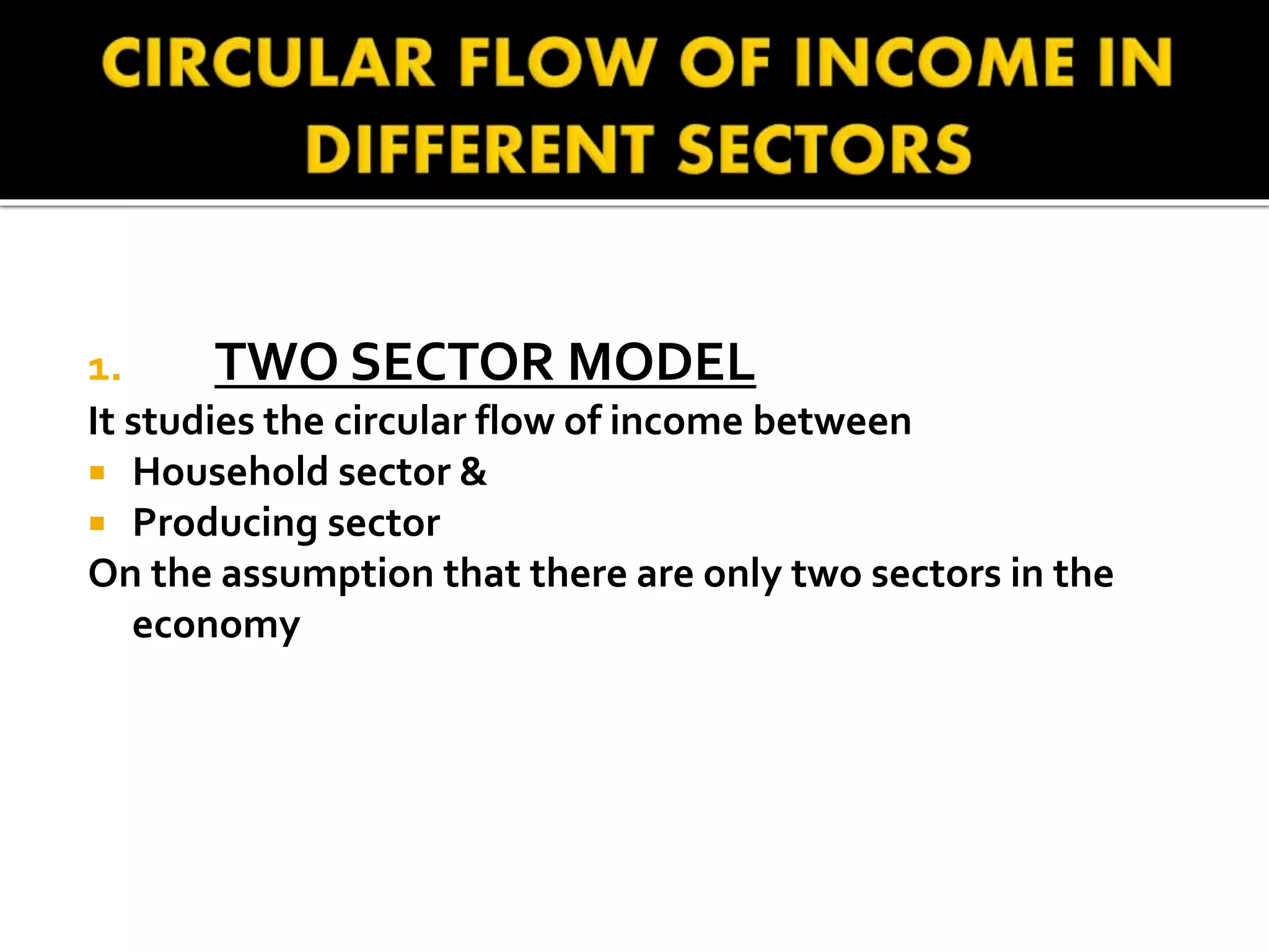 Circular flow of economic activities | PPTX