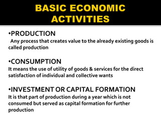 Circular flow of economic activities | PPTX