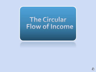 Circular flow of income | PPTX
