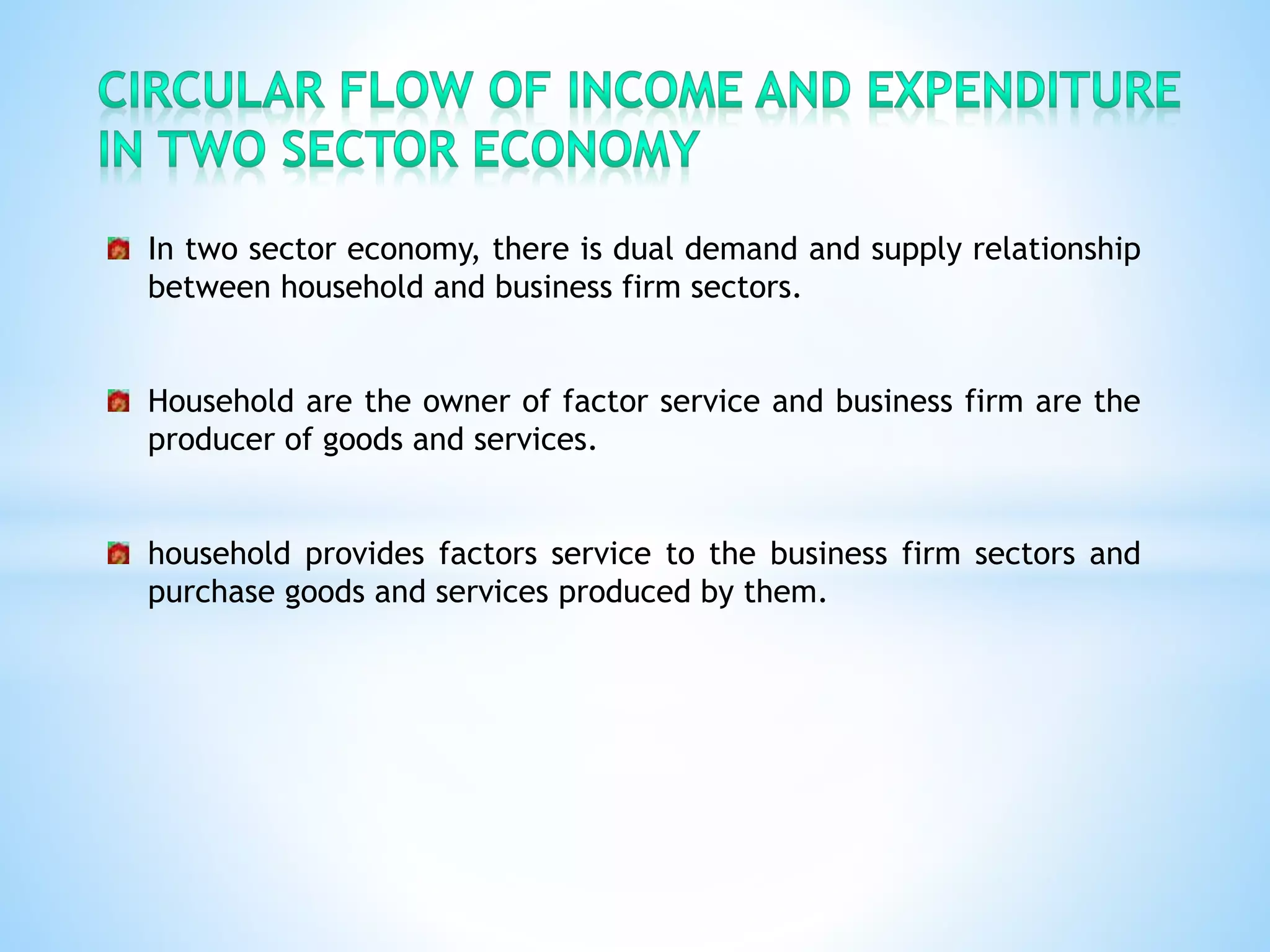Circular flow of income and expenditure | PPTX