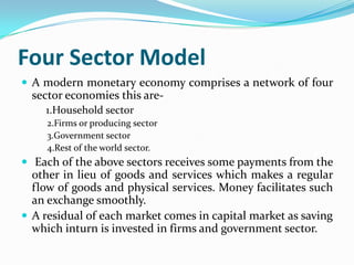 Circular flow of income or circular flow | PPTX