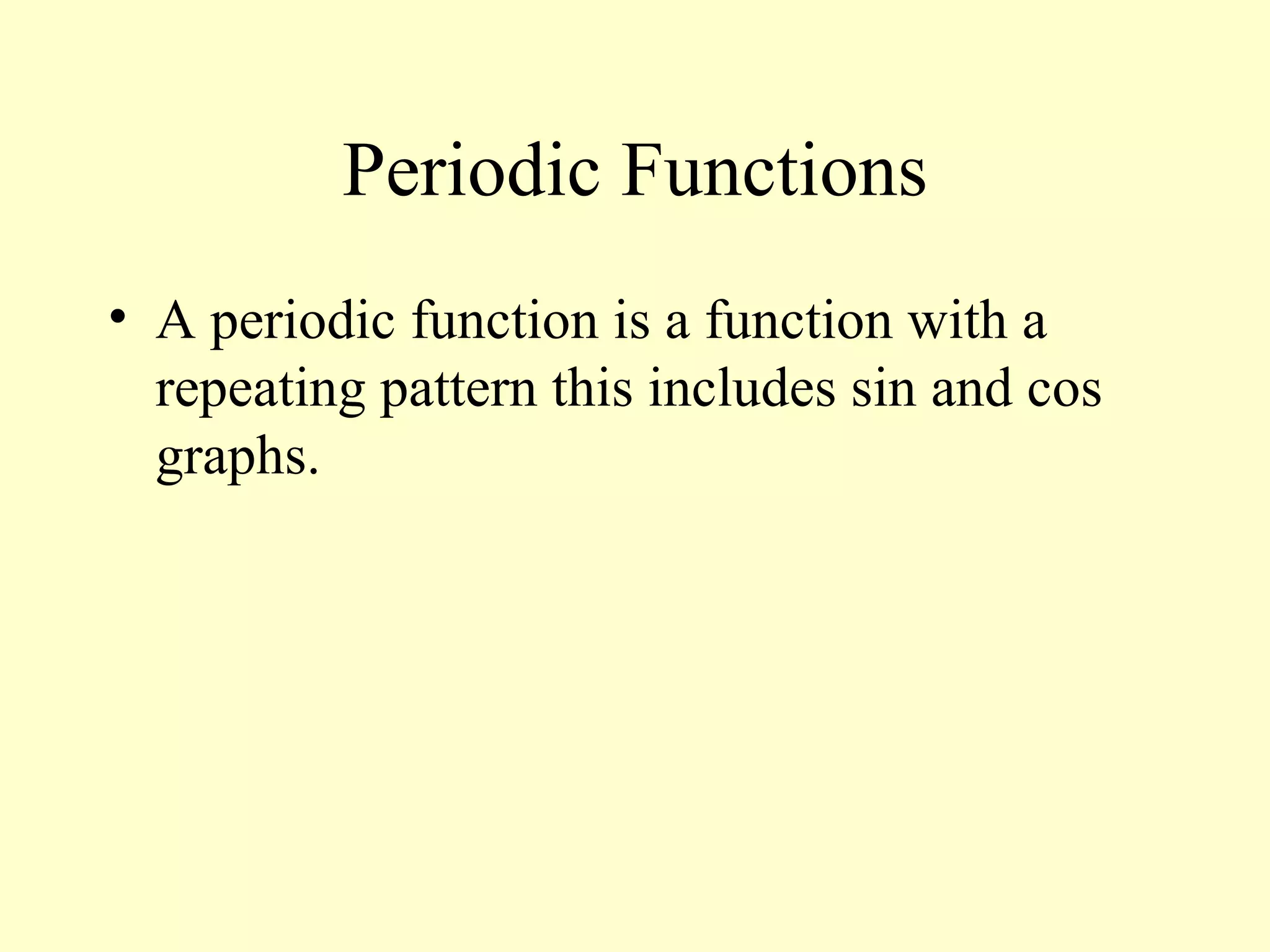 Circular functions | PPT