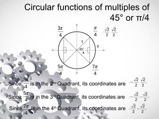 Trigonometry: Circular Functions | PPT