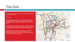 Circular grid bus network for mysore | PPTX | Rail Travel | Travel Type