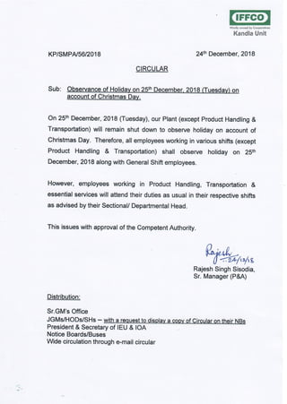 Circular holiday christmas | PDF