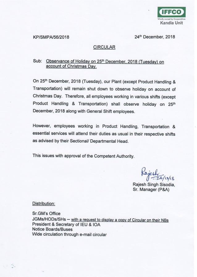 Circular holiday christmas | PDF
