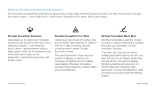The Circular Innovation Toolkit | PDF