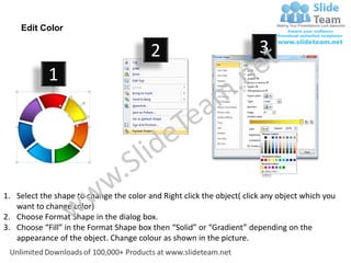 Circular input process 7 stages powerpoint templates 0712 | PDF
