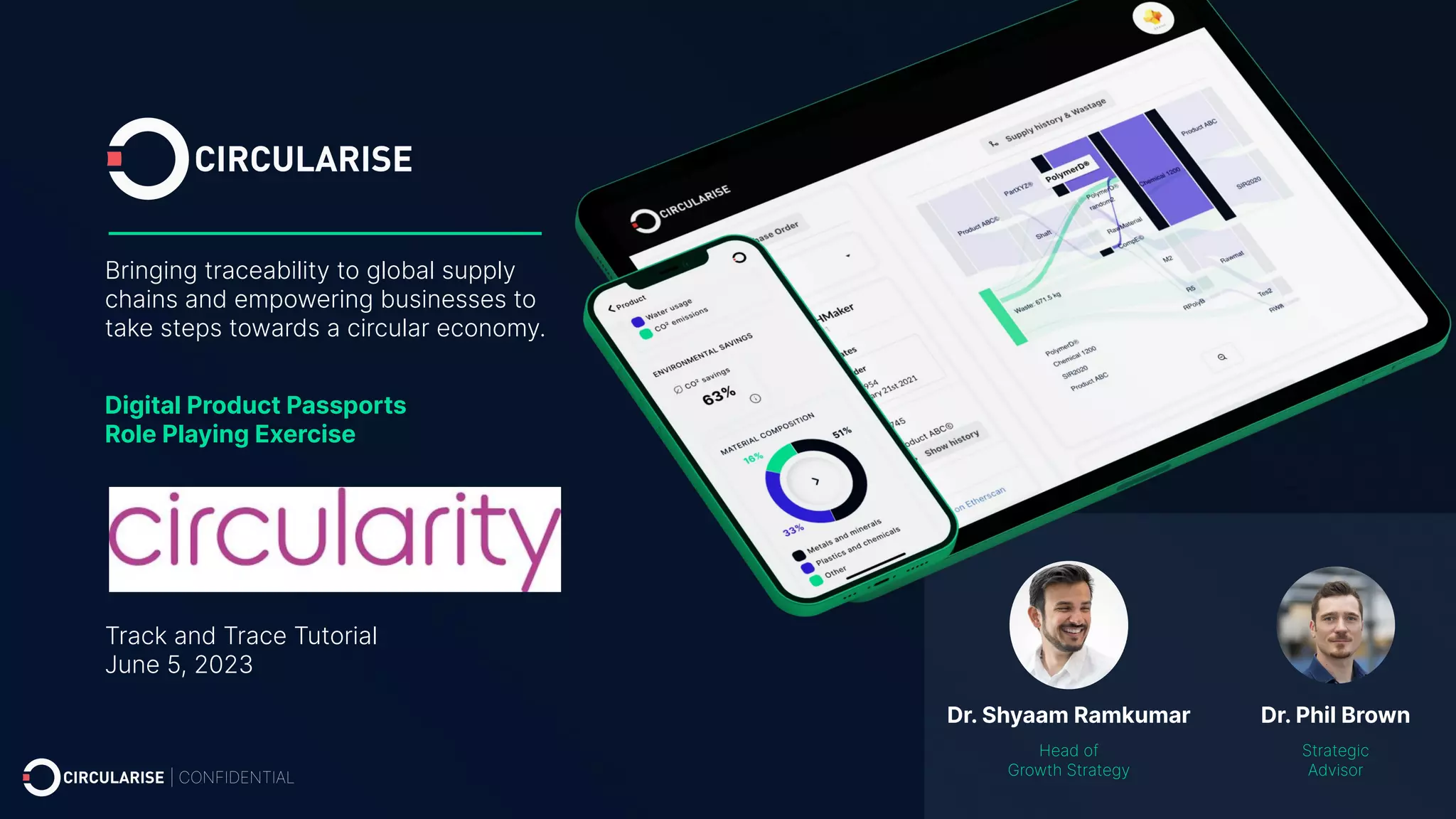 Circularity 23: Track and Trace - Navigating the Enabling Tech Landscape - Circularise Workshop ...