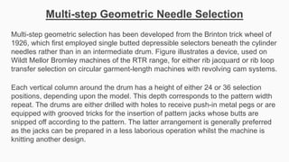 Circular Jacquard Knitting Machine | PPTX