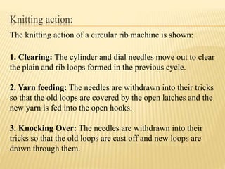 Circular knitting machine | PPTX