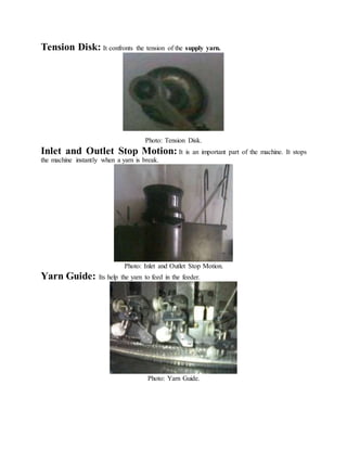 Circular knitting machine | DOCX