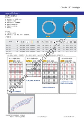 G10q Circular led tube light | PDF