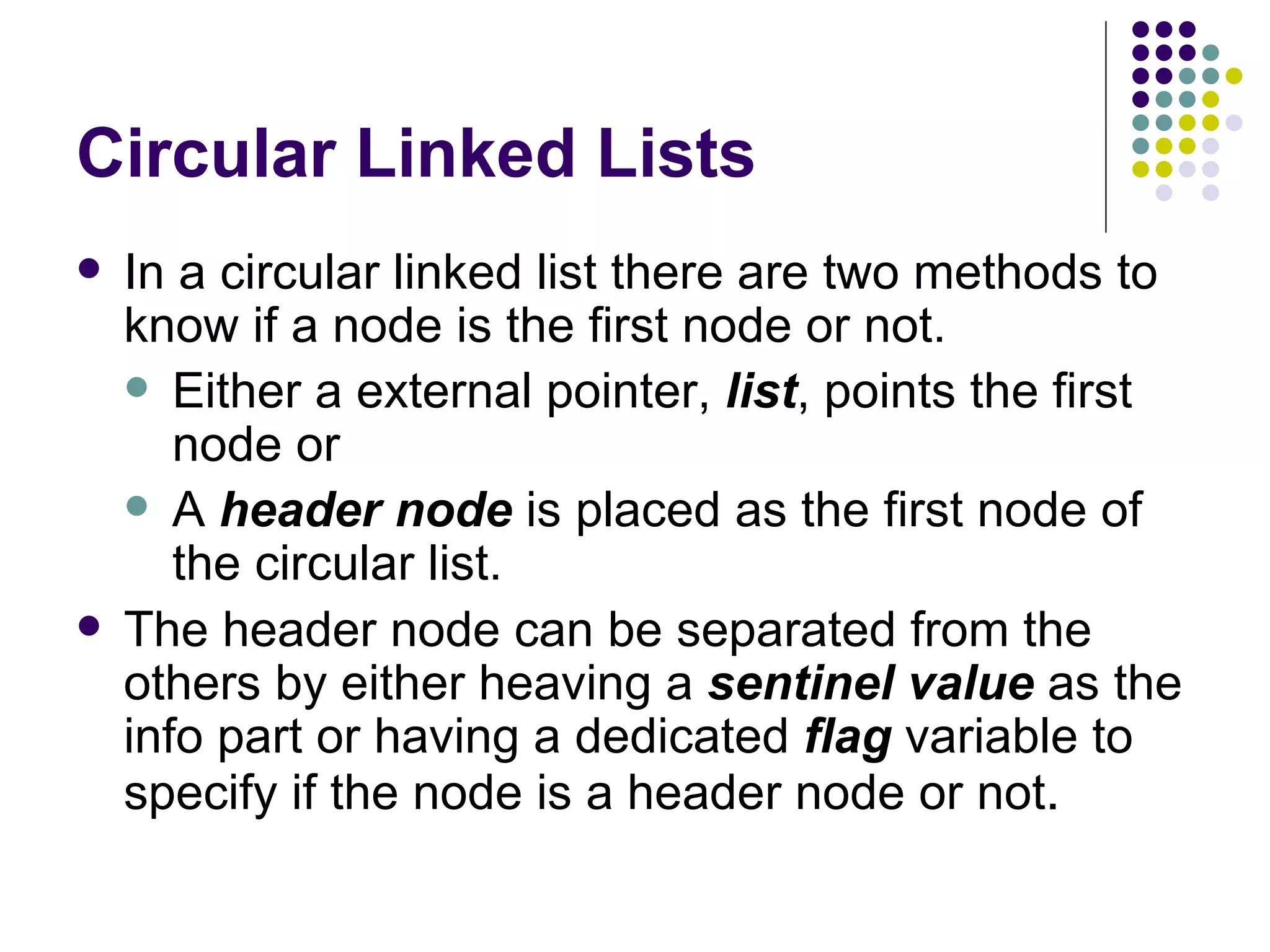 Circular linked list | PPT