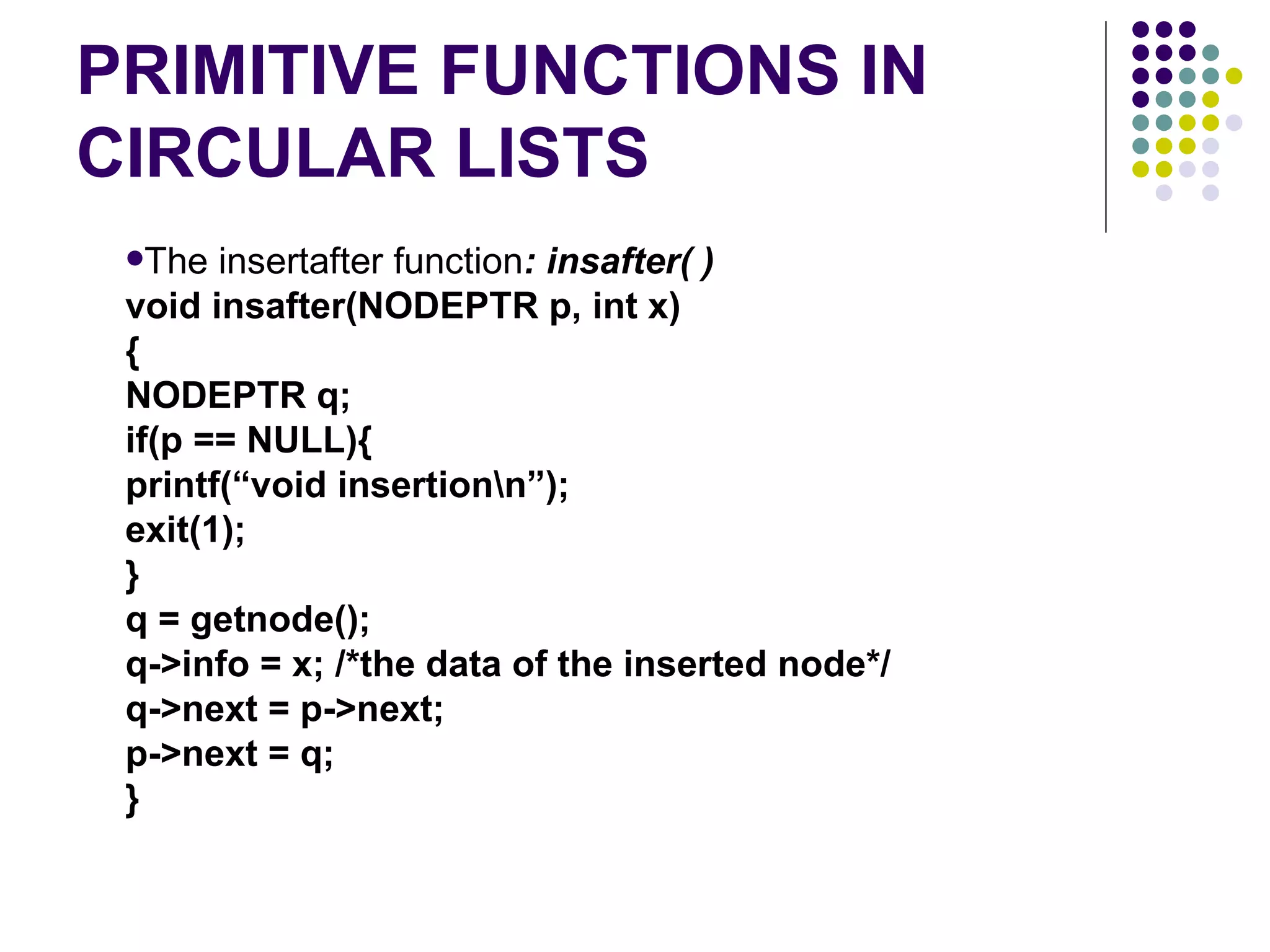 Circular linked list | PPT