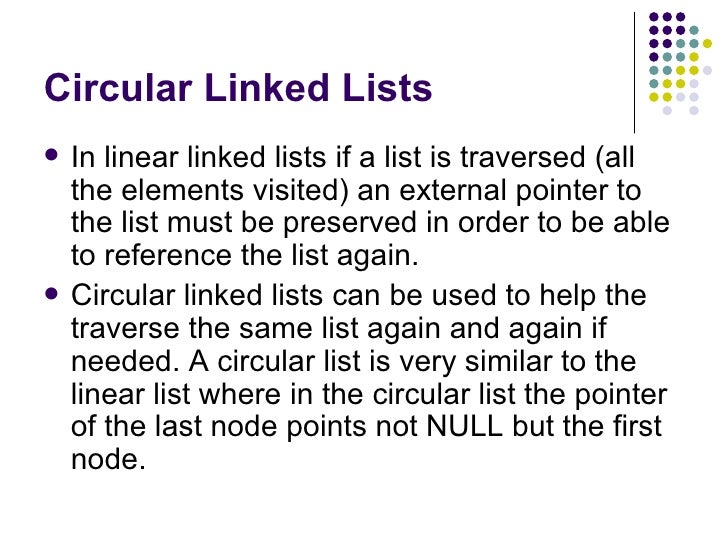 Circular Linked List