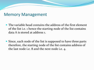 Circular linked list | PPT