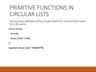 Circular_Linked_List.ppt | Programming Languages | Computing