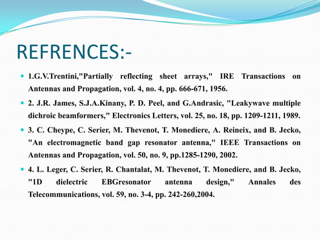 Circularly polorised microstrip patch | PPTX | Physics | Science