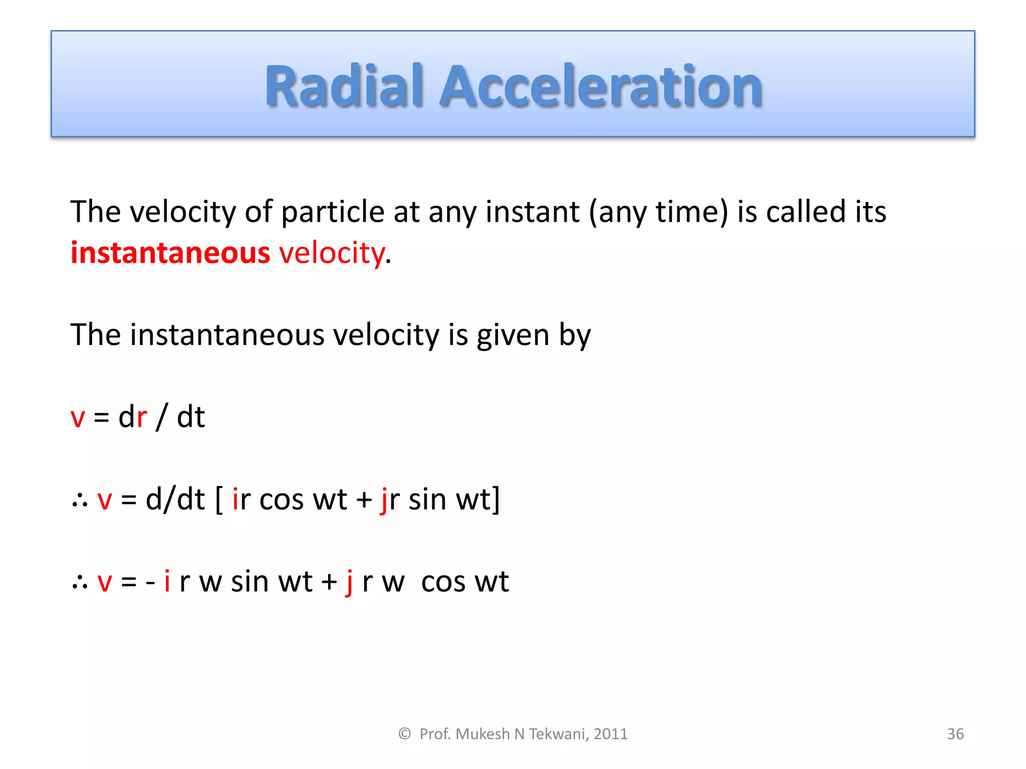 Circular motion | PPSX
