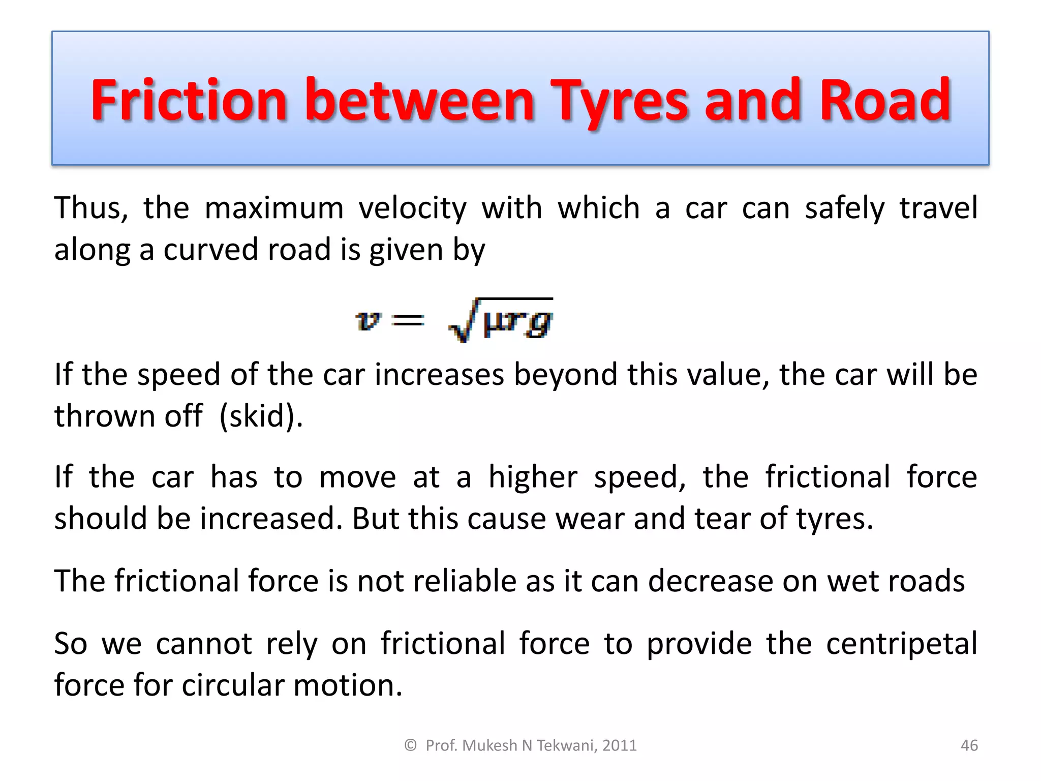 Circular motion | PPSX