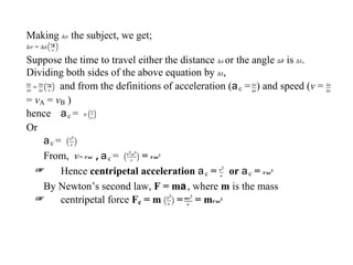 Circular motion | PPTX