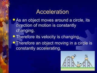 Normal Acceleration | PPT | Physics | Science