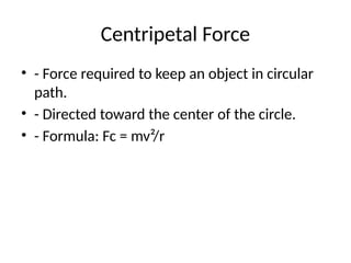 Circular_Motion_Presentation.pptphysicsv | PPTX