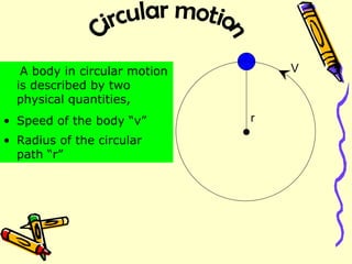 Circular Motion Examples For Kids