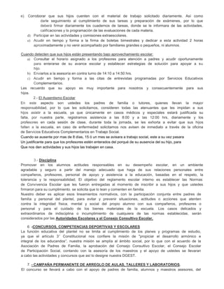 Circular para Padres de Familia | PDF
