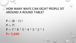 Circular permutation | PPTX