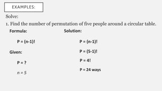 Circular Permutation.pptxjhohohohohohhbbholbh | PPTX