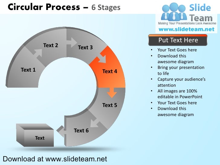 Circular process 6 stages powerpoint presentation slides and ppt temp… Circular process 6 stages powerpoint presentation slides and ppt temp…