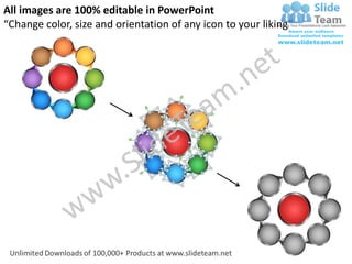 Circular progress graph 9 stages powerpoint templates 0712 | PPT