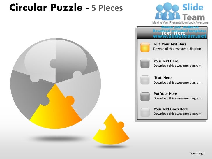 circular-puzzle-5-pieces-powerpoint-presentation-slides-ppt-templates