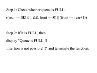 Circular queue | PPTX