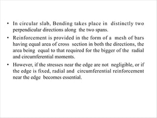 Circular slabs | PDF