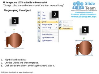 Circular text boxes labels power point slides and ppt diagram templates ...