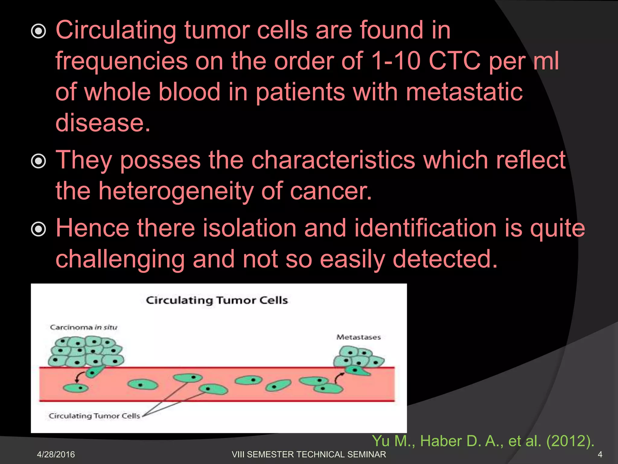 Circulating tumor cells | PPTX