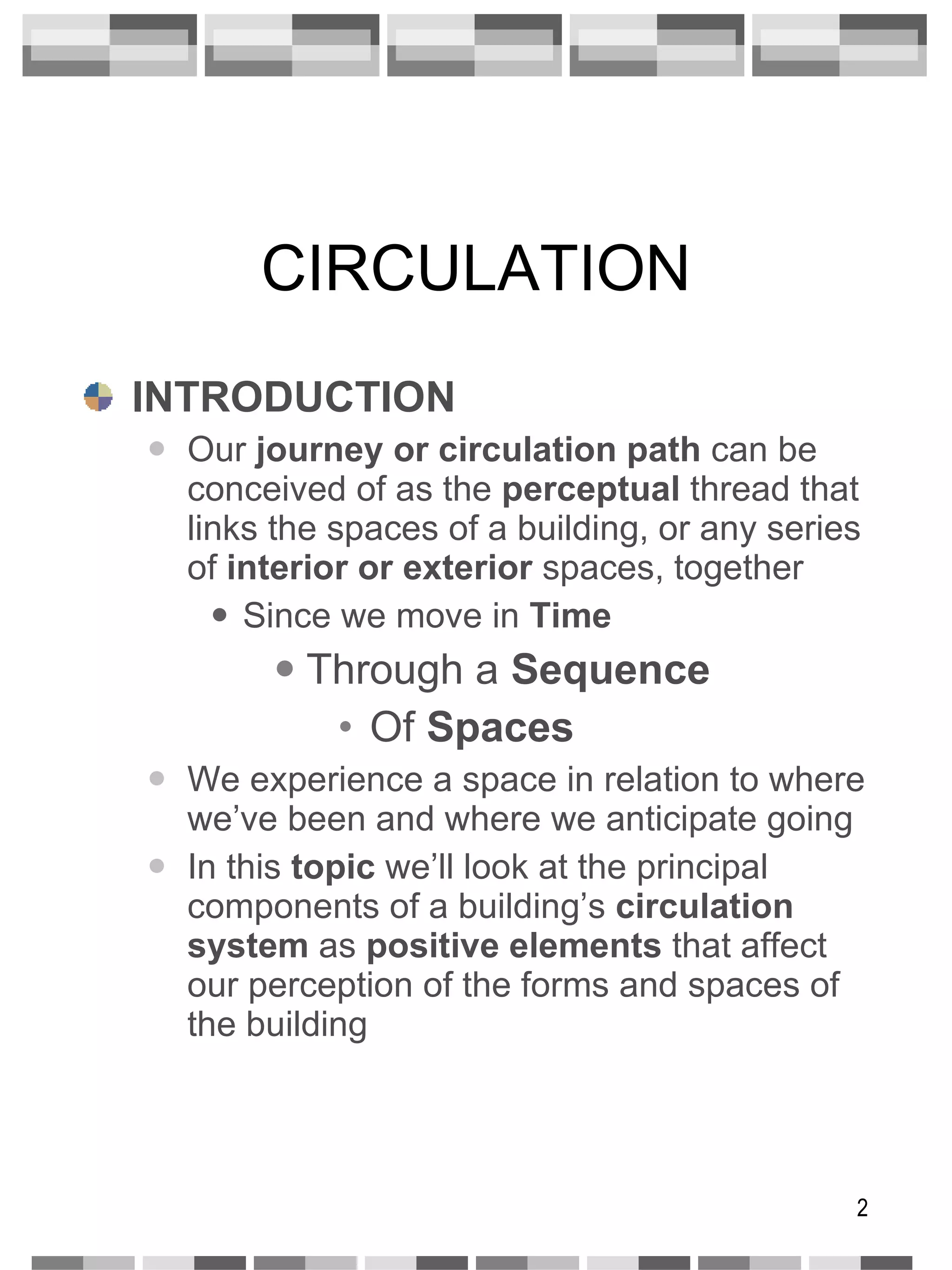 Circulation (architecture) | PPT