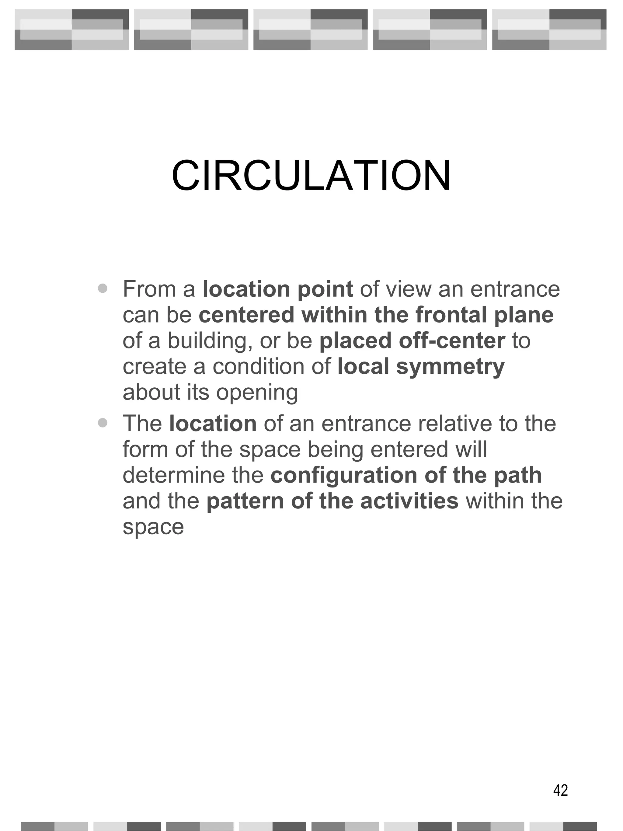 Circulation (architecture) | PPT