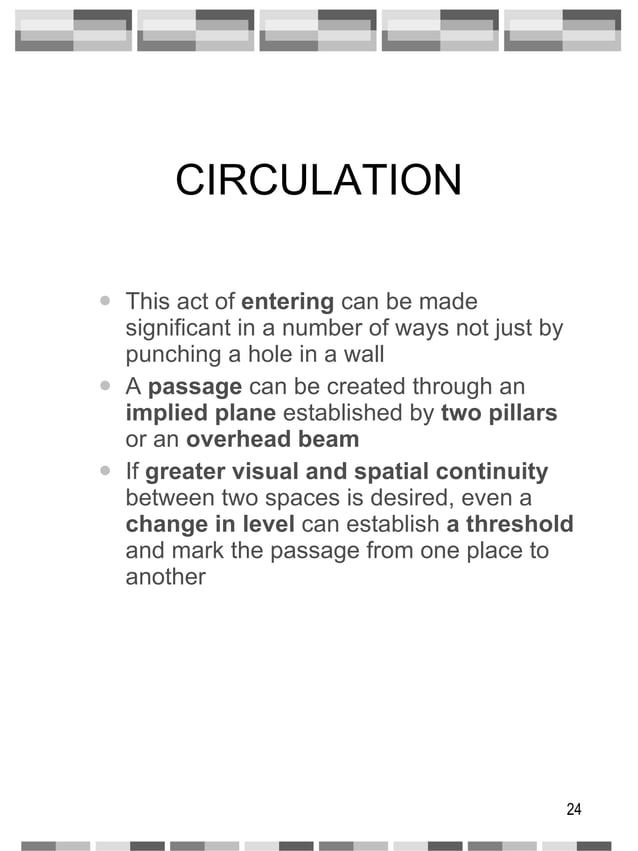 Circulation (architecture) | PPT